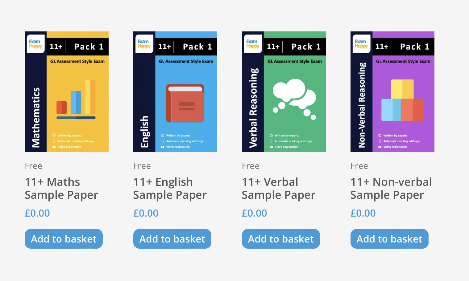 Free 11+ Practice Papers | Exam Happy