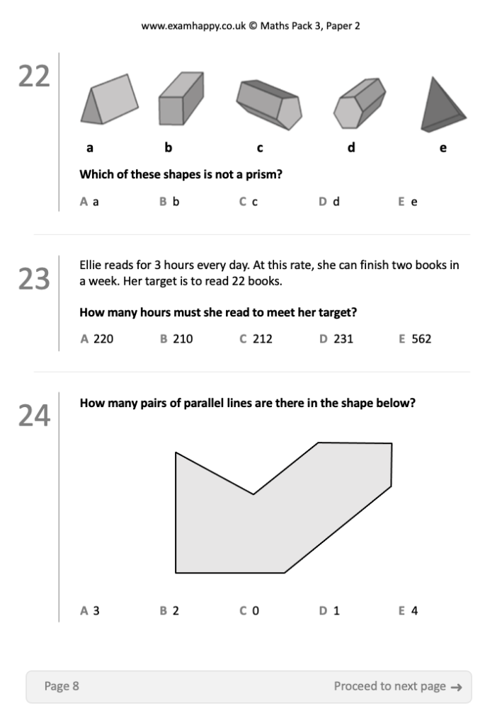 Maths Starter Bundle | Exam Happy